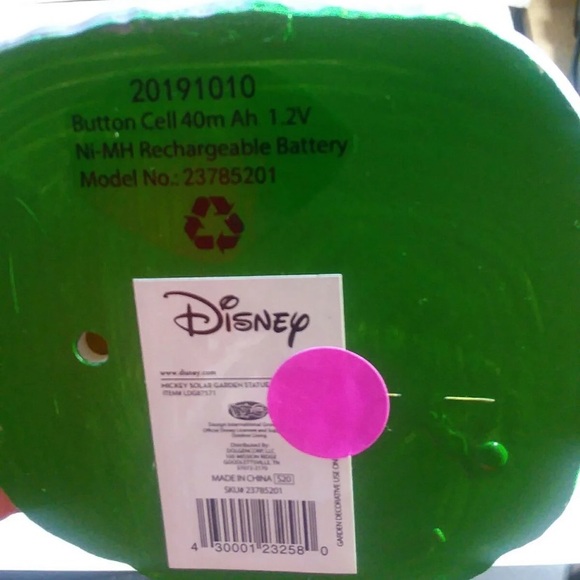 Disney | Accents | Mickey Minnie Mouse Solar Powered Statues | Poshmark